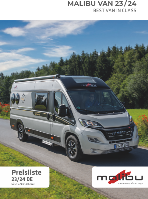 Malibu Van Preisliste 2024
